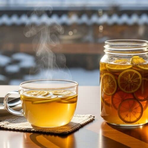 Yuja Tea (Korean Citron Honey Tea) — A Spoonful of Sunshine and Patience